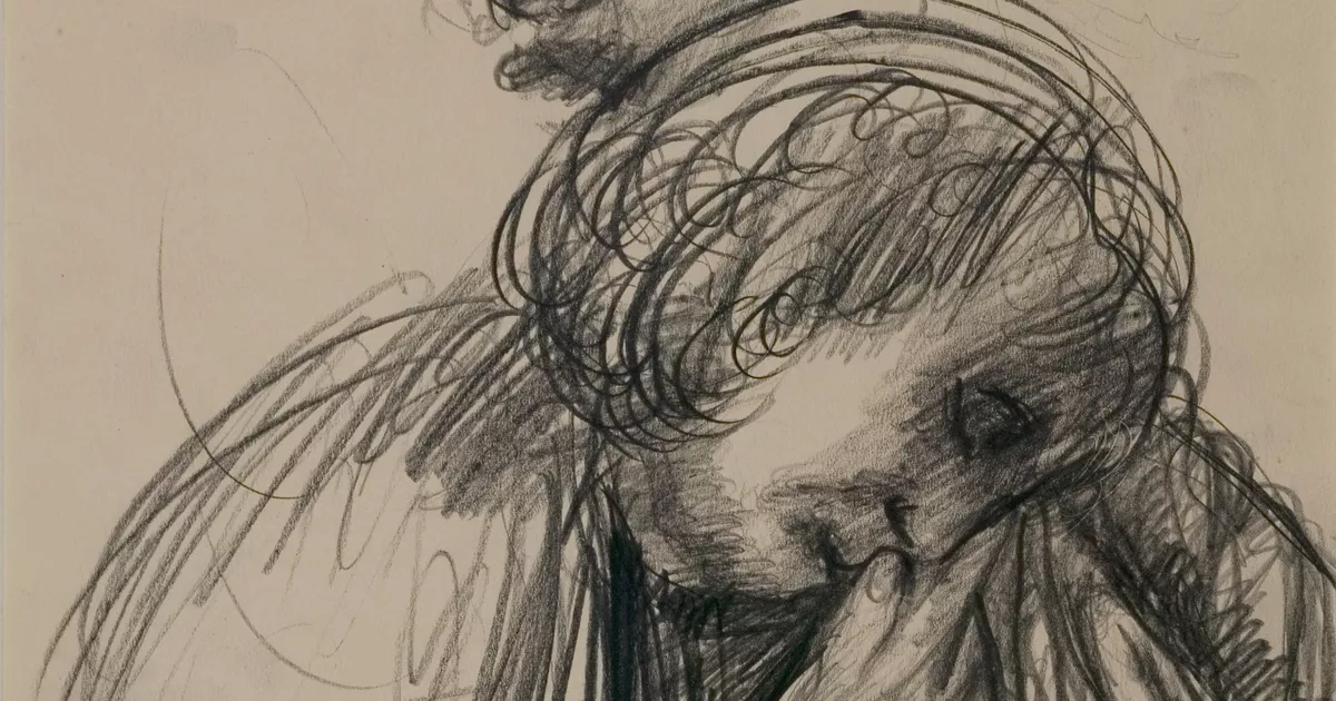 Weeping figure and head - AGSA Collection